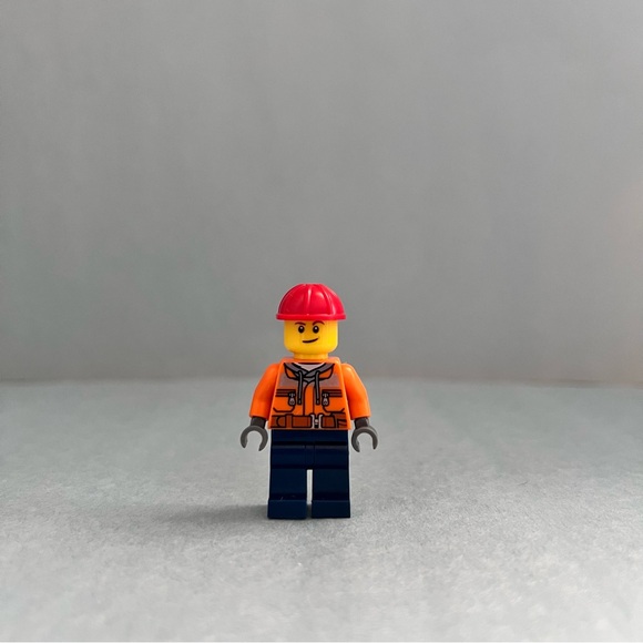 Lego | Other | Lego City Construction Worker Minifigure | Poshmark